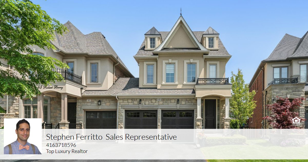 43 Robert Berry Crescent, King City, ON L7B 0M4